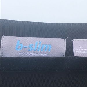 B Slim | Dresses | Bslim Black Dress With Compressions At Curves | Poshmark
